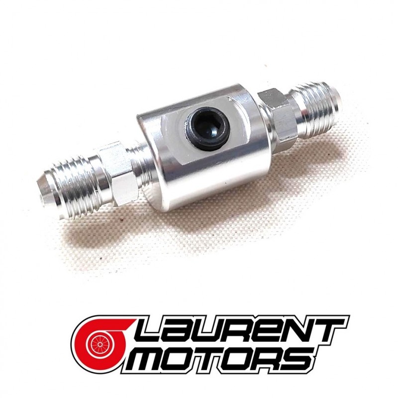 Fuel pressure gauge adapter