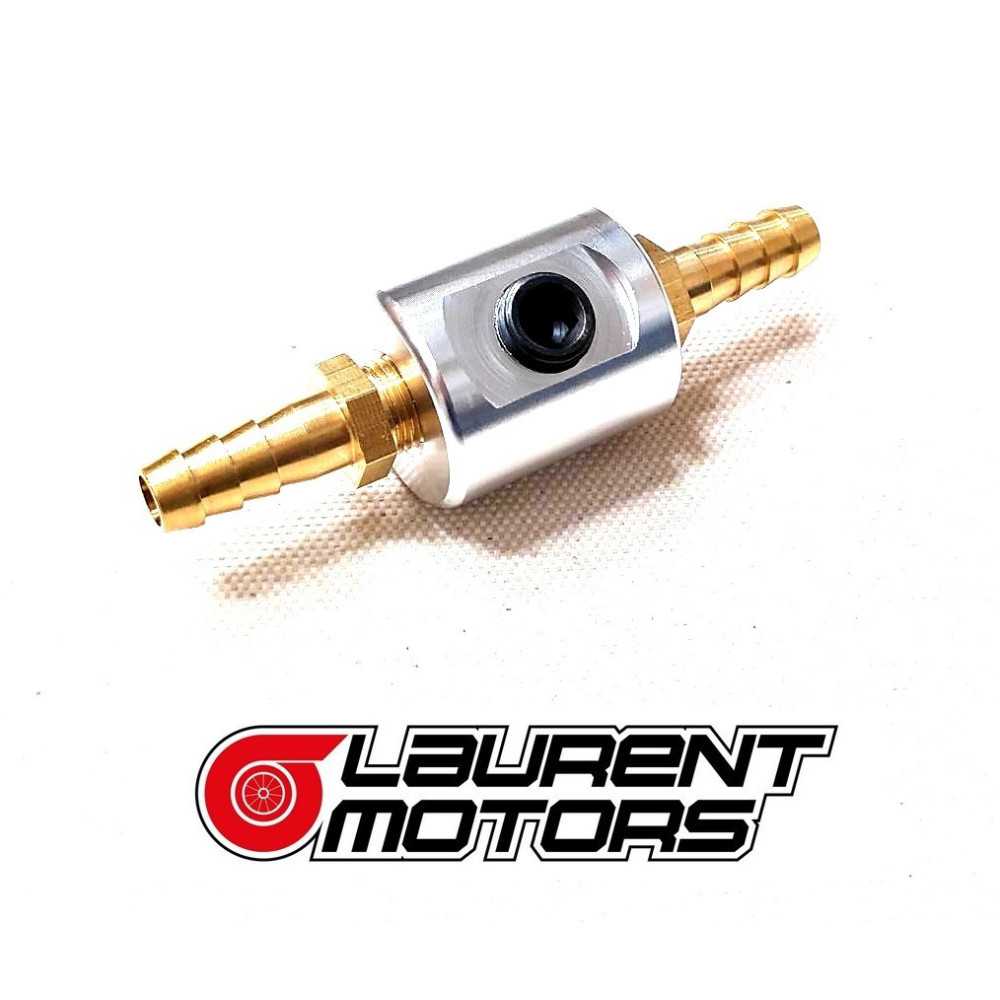 Fuel pressure gauge adapter