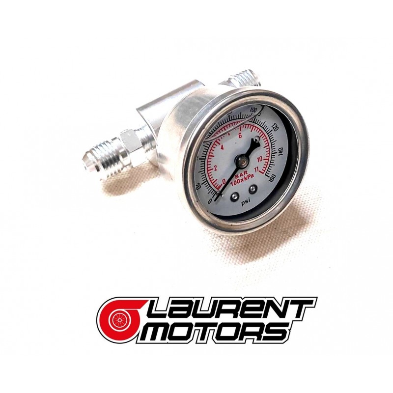 Fuel pressure gauge adapter