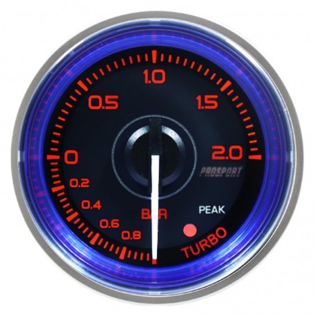 Crystal Blue PROSPORT gauge option for your turbo kit