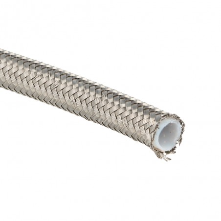 PTFE Stainless steel braided hose AN6 / DASH6