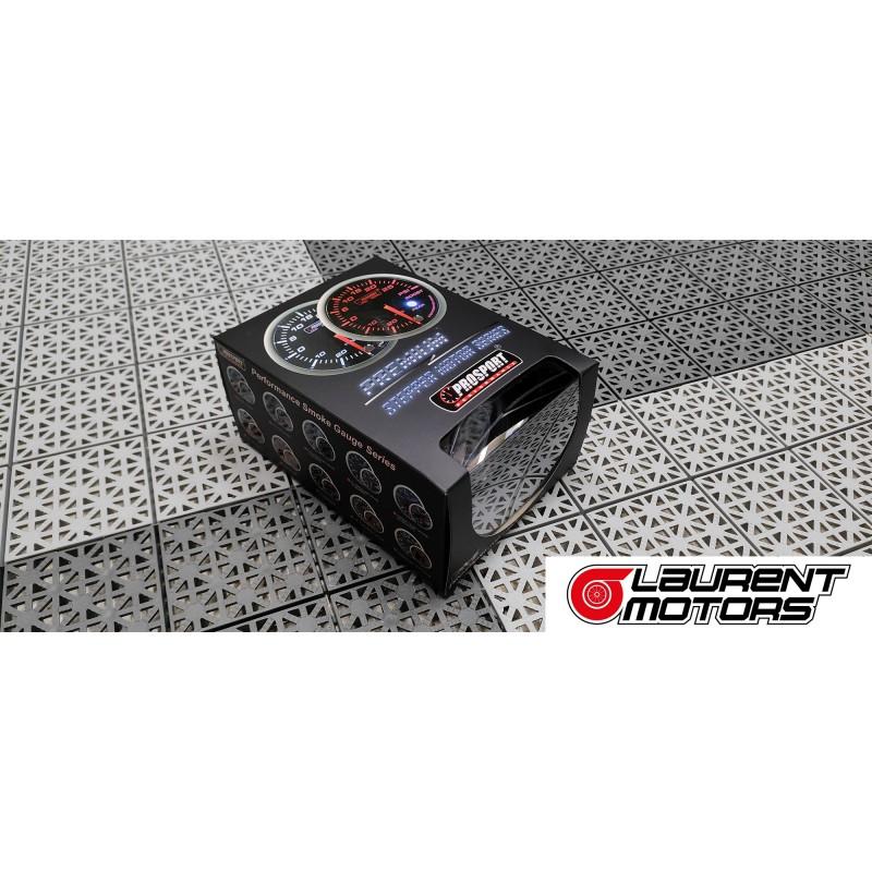 Manomètre ProSport pression turbo - 60mm - JDM