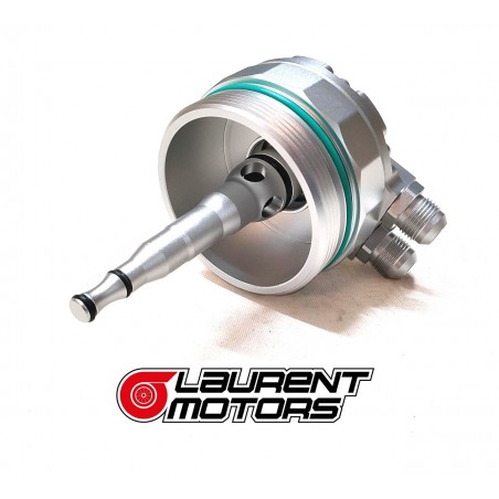 BMW - Oil Filter Cover with Sensor Ports + Radiator Outlet BMW M52, M54 ...