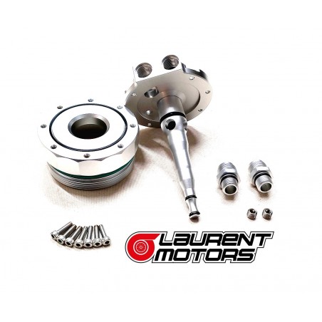 BMW - Oil Filter Cover with Sensor Ports + Radiator Outlet BMW M52, M54 ...